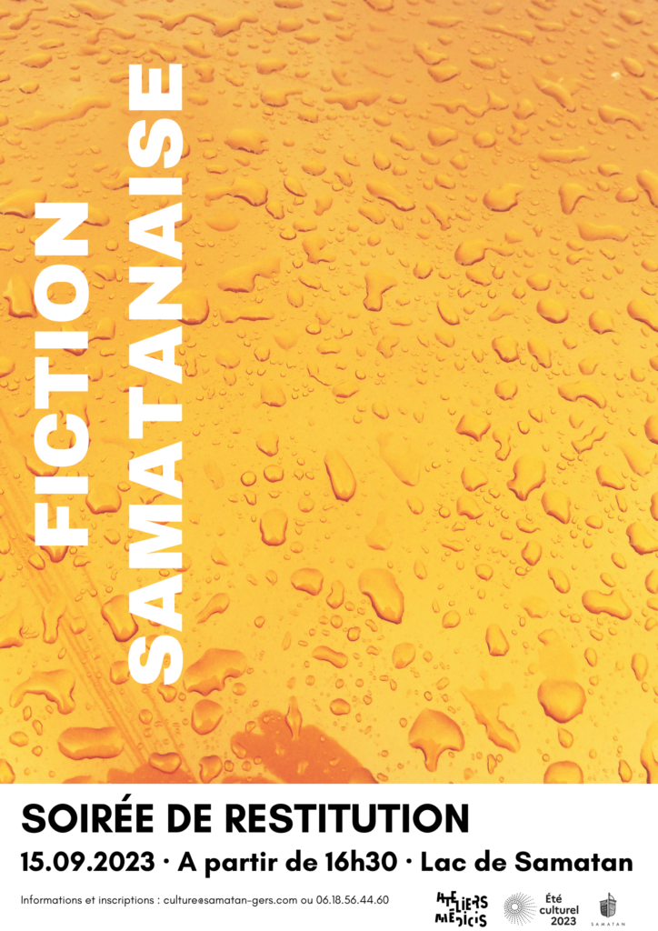 FICTION SAMATANAISE · SOIRÉE DE RESTITUTION - Mairie de Samatan